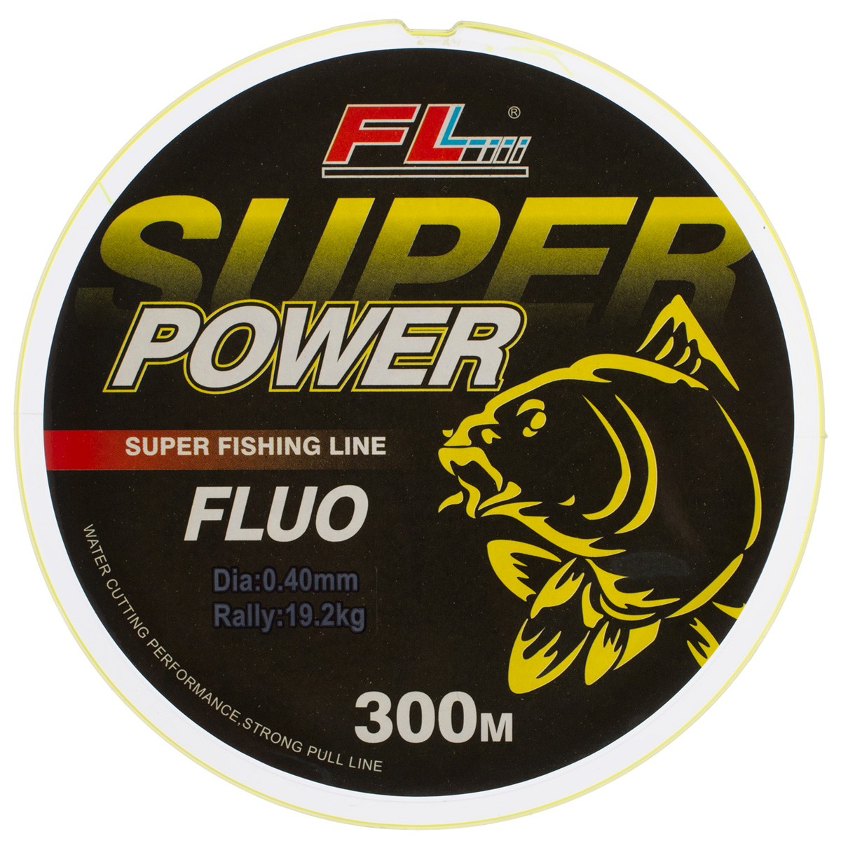 MONOFILAMENT GALBEN FLUO SUPER POWER FL 300m - DanMitranescu.ro