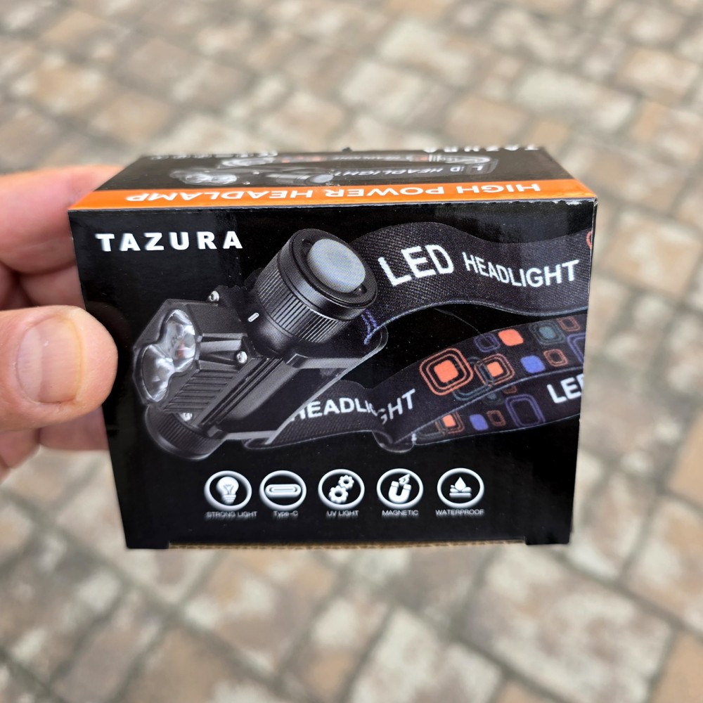 LANTERNA DE CAP LUMINA ALBASTRA / ALBA TAZURA